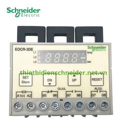 EOCR-3DE - Rơ le bảo vệ Schneider 0.5 - 60A; 60-960A / 110-220VAC