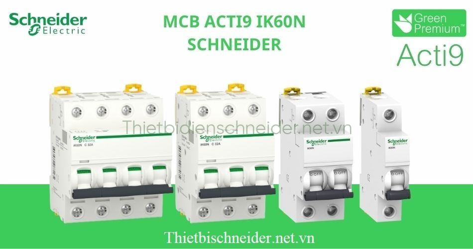 MCB Acti9 Schneider - Cầu dao tự động Schneider chính hãng
