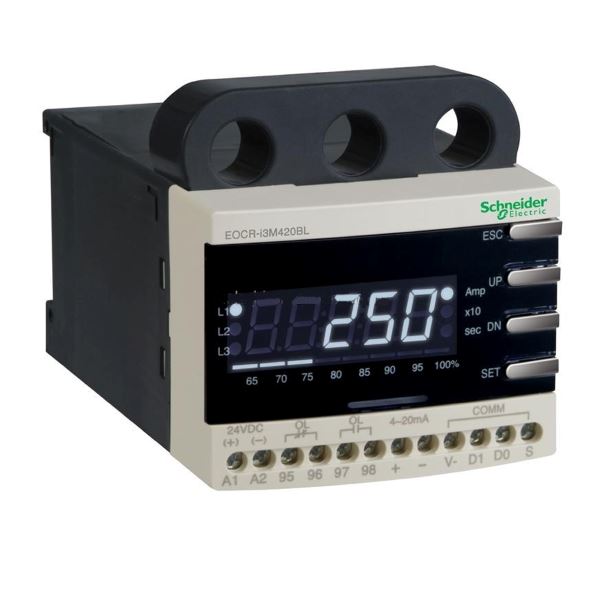 EOCR-i3M420 - Rơ le bảo vệ động cơ Schneider 0.5 - 60A, >60A dùng với CT